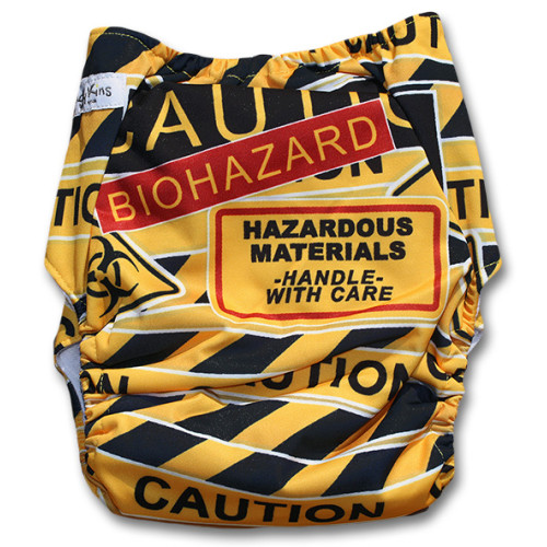 Caution Biohazard_Pocket_Cloth_Nappy